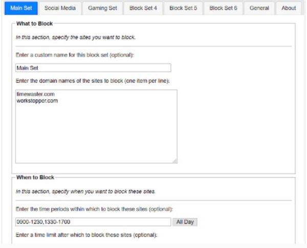 LeechBlock. Bloquer des sites qui volent votre attention – Les Outils ...