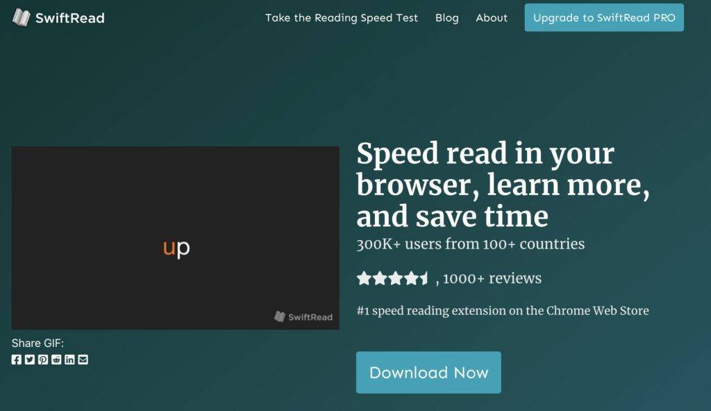 SwiftRead vous aide à lire plus rapidement – Les Outils Productivité