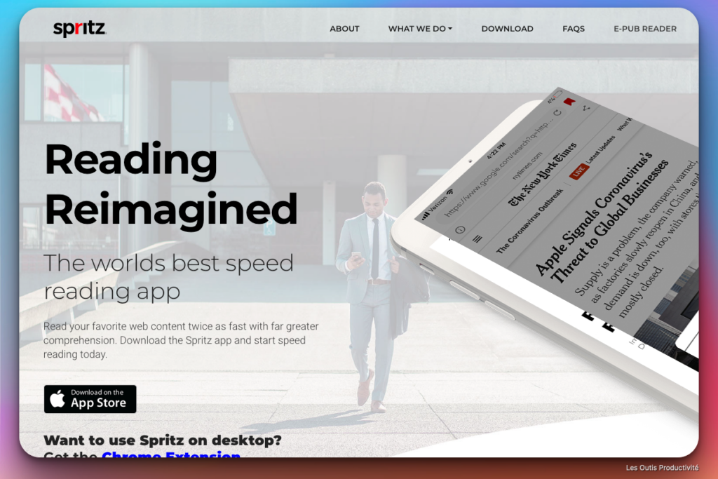 Lecture rapide : améliorez votre productivité grâce à Spritz – Les ...